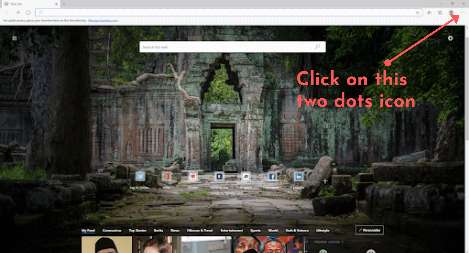 HOW TO: Clear Your Browser Cache- Microsoft Edge